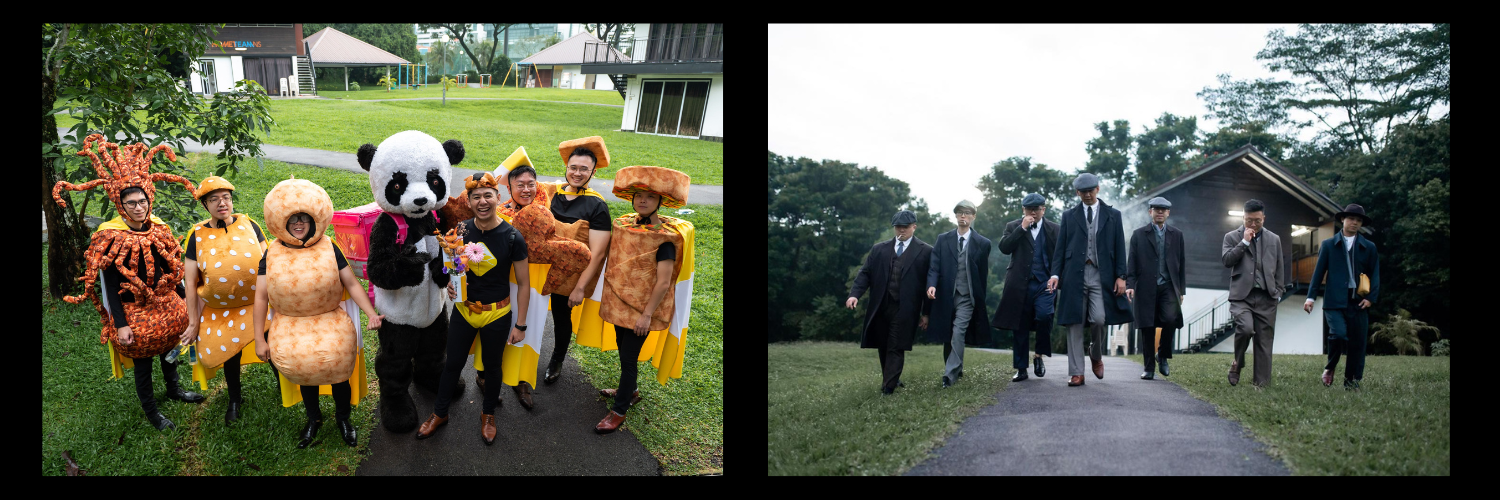 Singapore Wedding Gatecrash Costume Ideas – ccmcostume